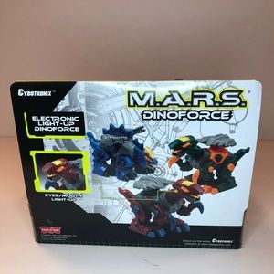 M.A.R.S | Toys | Cybotronix Mars Dinoforce 6 Red Dinosaur With ...